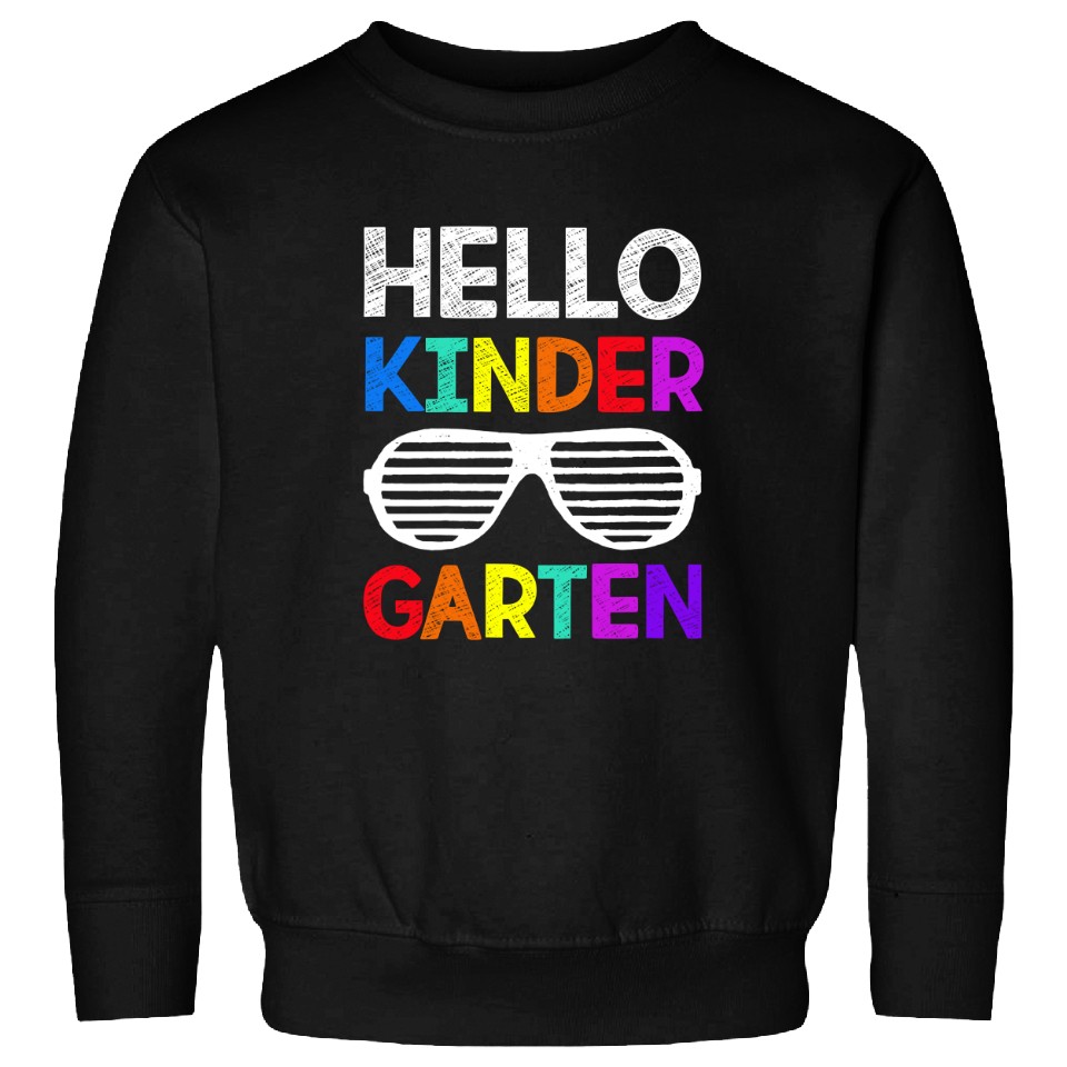 Hello Kindergarten Back To School Teacher Student Sweatshirt | ID ...