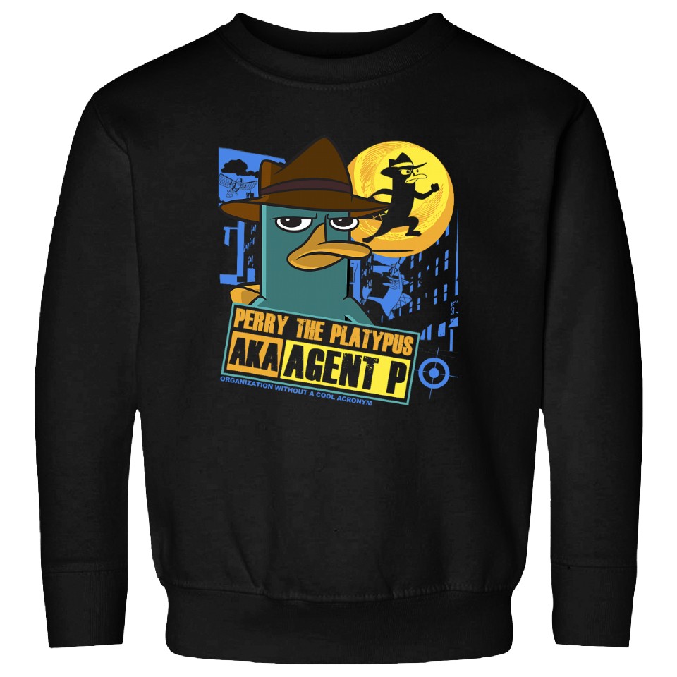 Disney Phineas And Ferb Perry The Platypus AKA Agent P Sweatshirts | ID ...