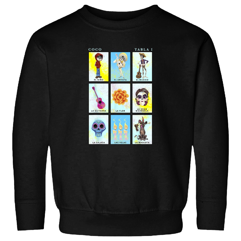 Disney Pixar Coco Group Shot Table Panels Sweatshirts | ID 23051126 by ...