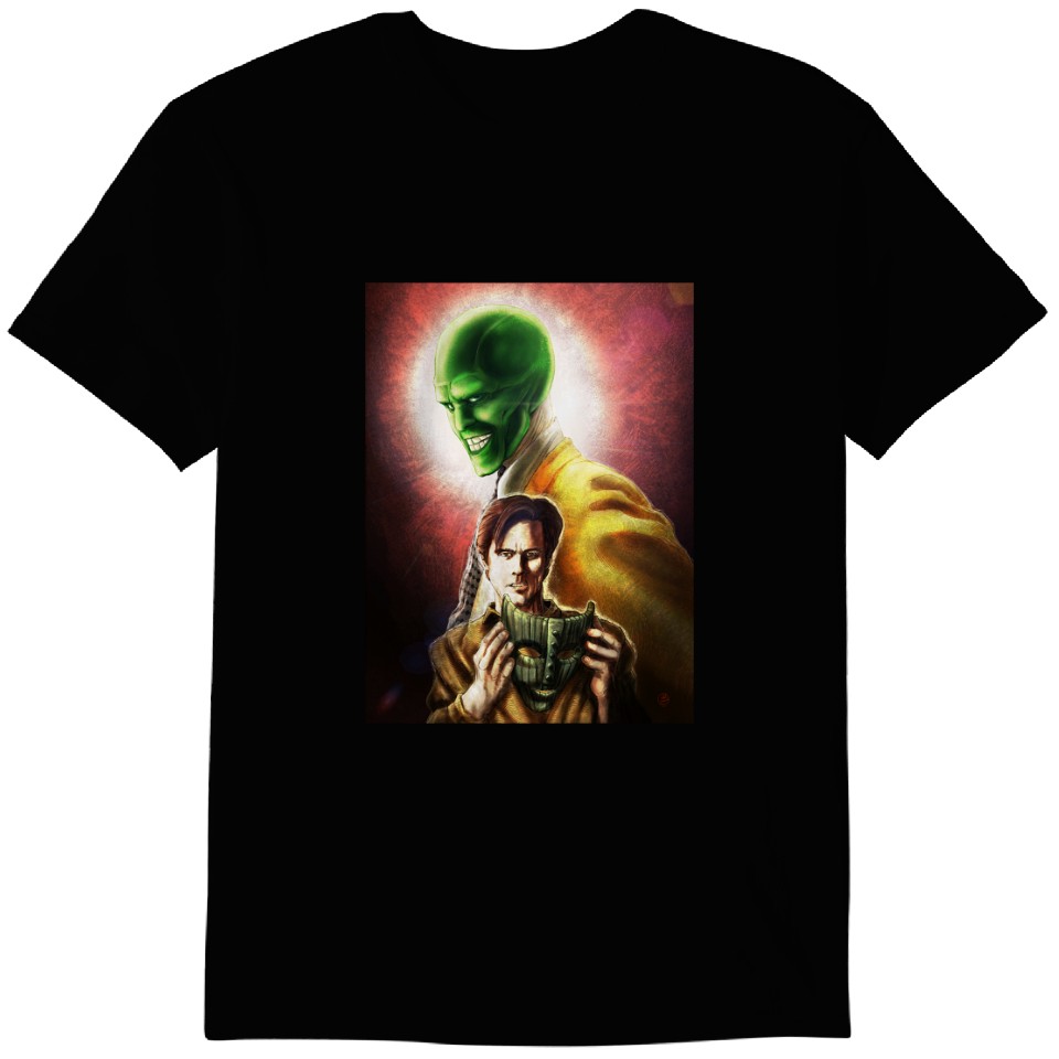 THE MASK - Jim Carrey - T-Shirt | ID 12544637 by Namn | Printblur