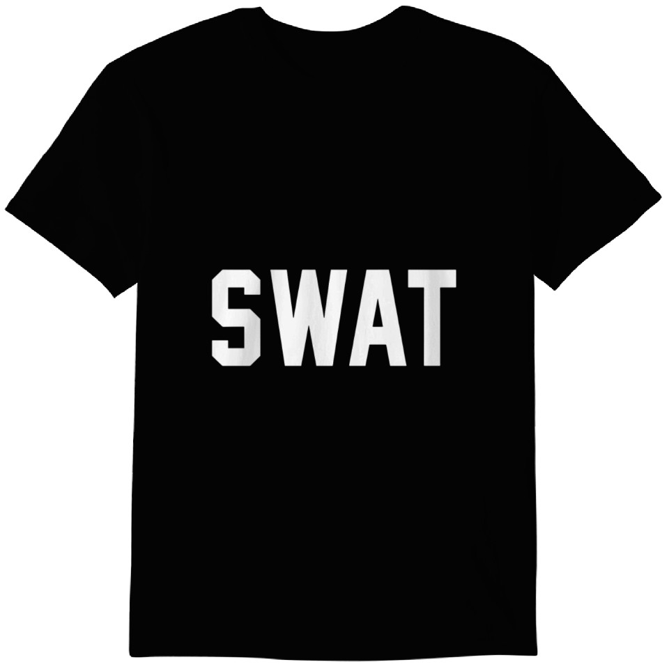 SWAT Police T Shirts for Police Officer Halloween Cos | ID 14866068 by ...