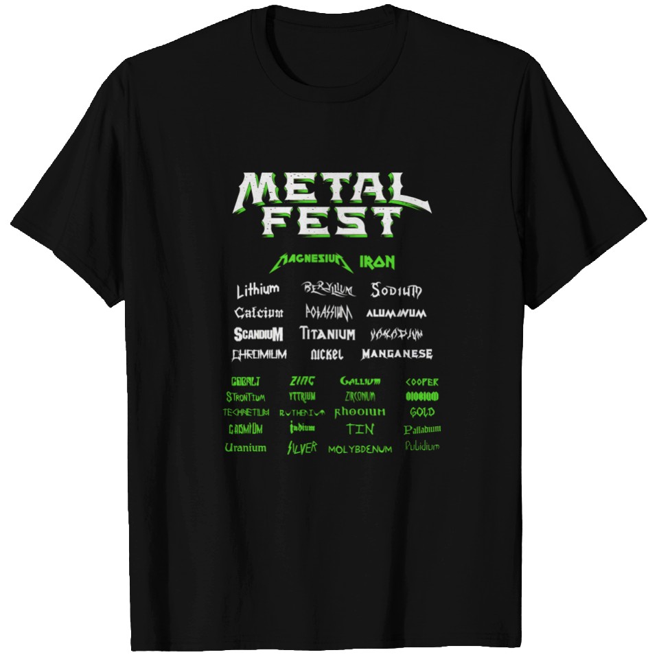 Metal Fest - Heavy Metal - T-Shirt | ID 423668 by Namn | Printblur