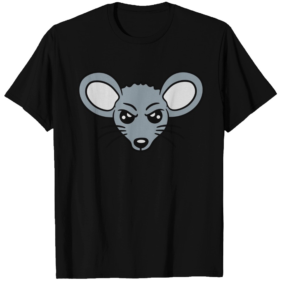Look head face evil dangerous angry angry mouse cu T-shirt | ID ...