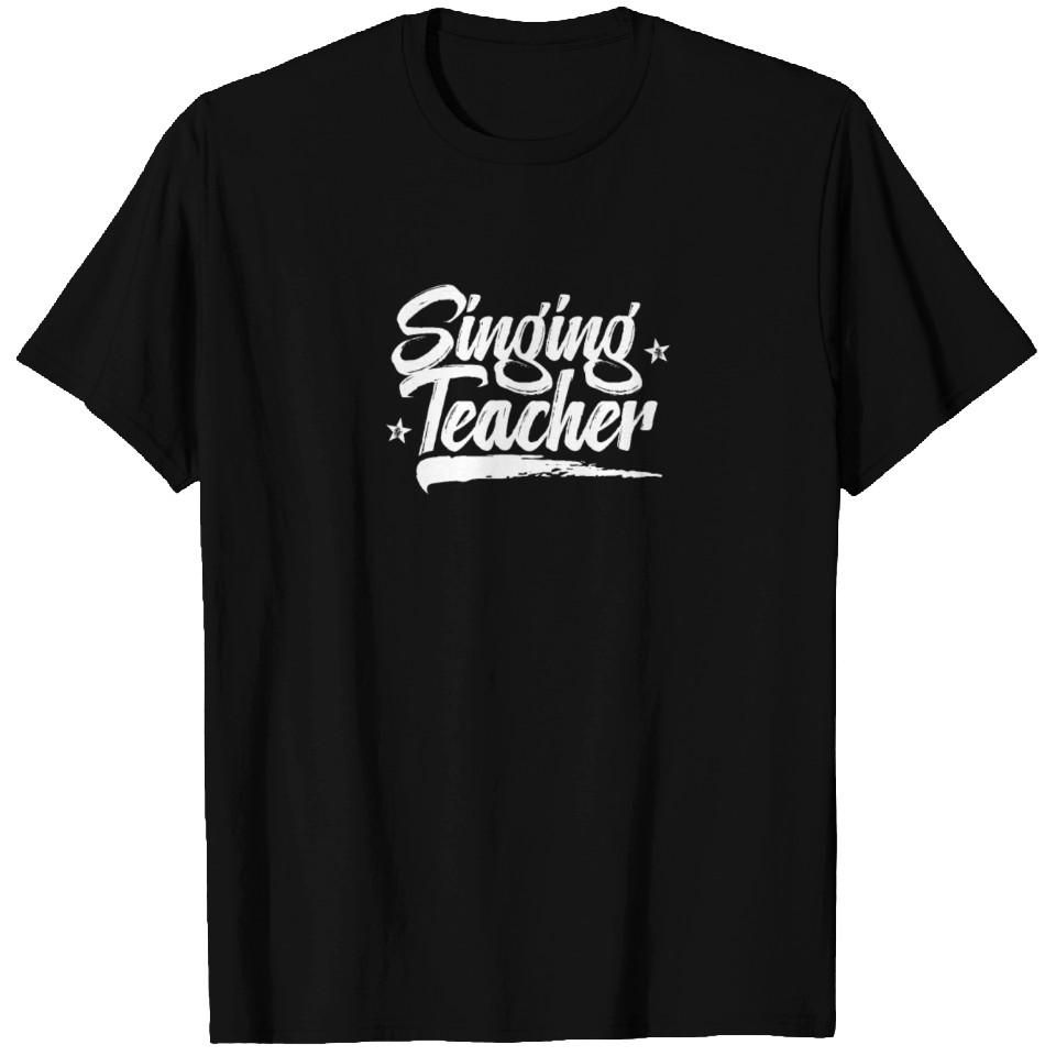 School Singer Singing Teacher Vocal Pedagogy Class T-shirt | ID ...