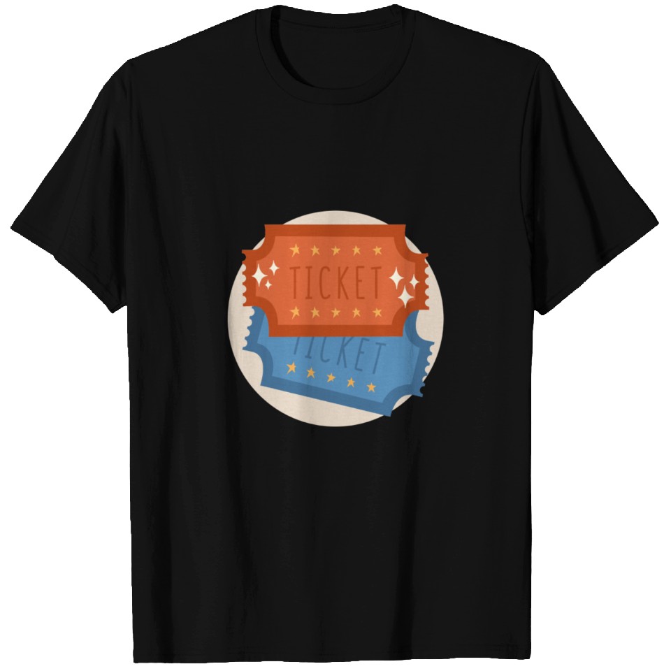 Cinema film ticket entry ticket entry permit T-shirt | ID 11672485 by ...