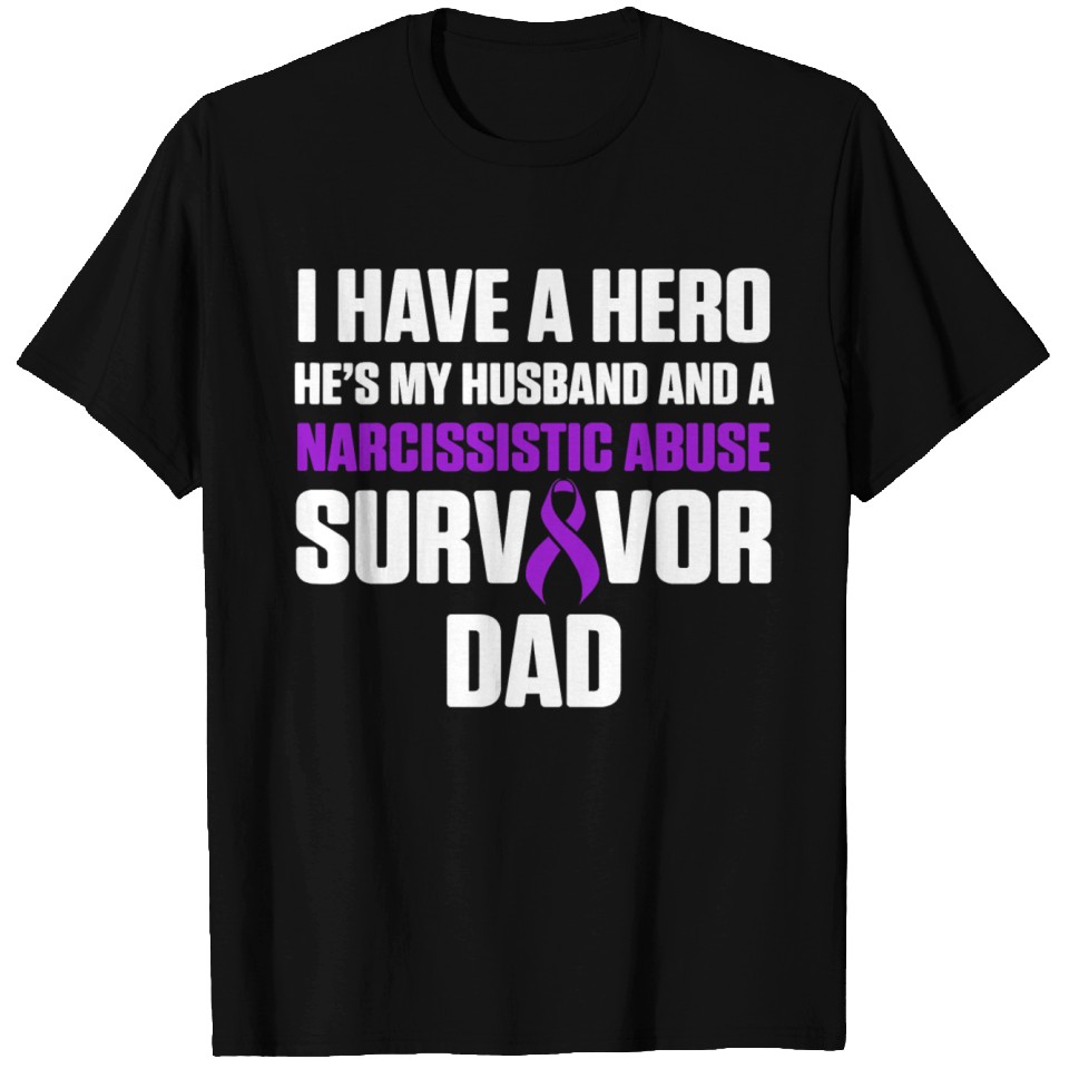 World Narcissistic Abuse Awareness Dad Survivor T-shirt | ID 10642546 ...