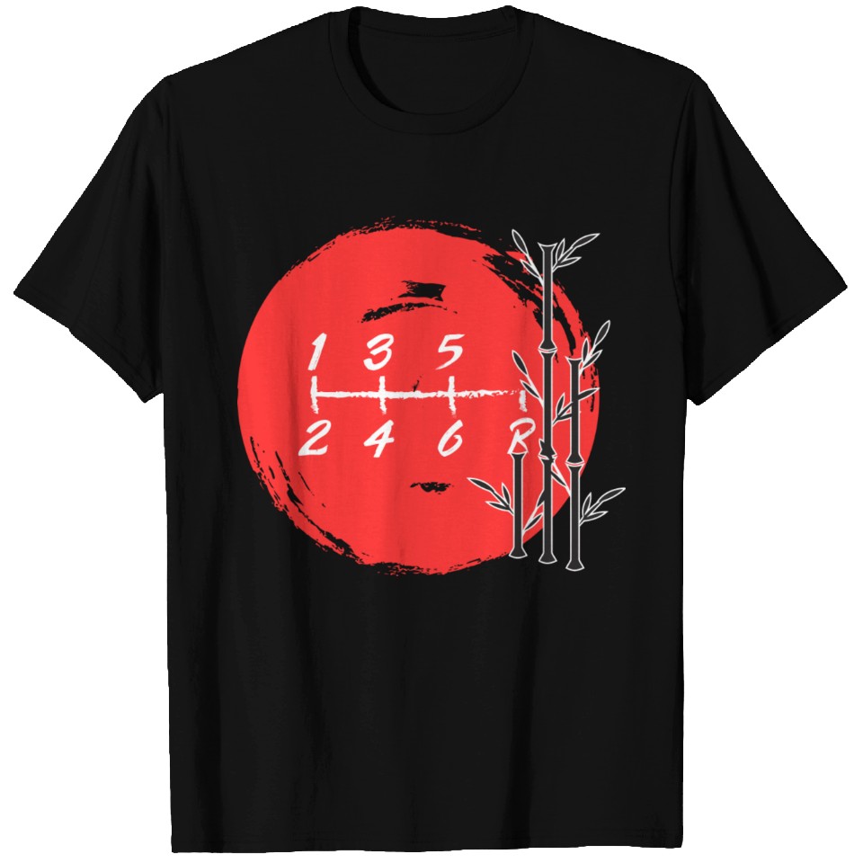 Rising Sun Jdm 6Speed Japanese Stick Shift Racing T-shirt | ID 10303557 ...
