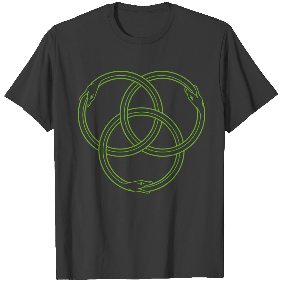 Infinity symbol Snake eating own tail - Ouroboros T-shirt | 38% OFF ...