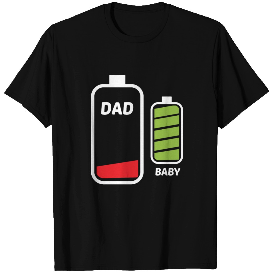 Dad Baby Graphic Father's Day Father Daddy Men Fam T-shirt | ID ...