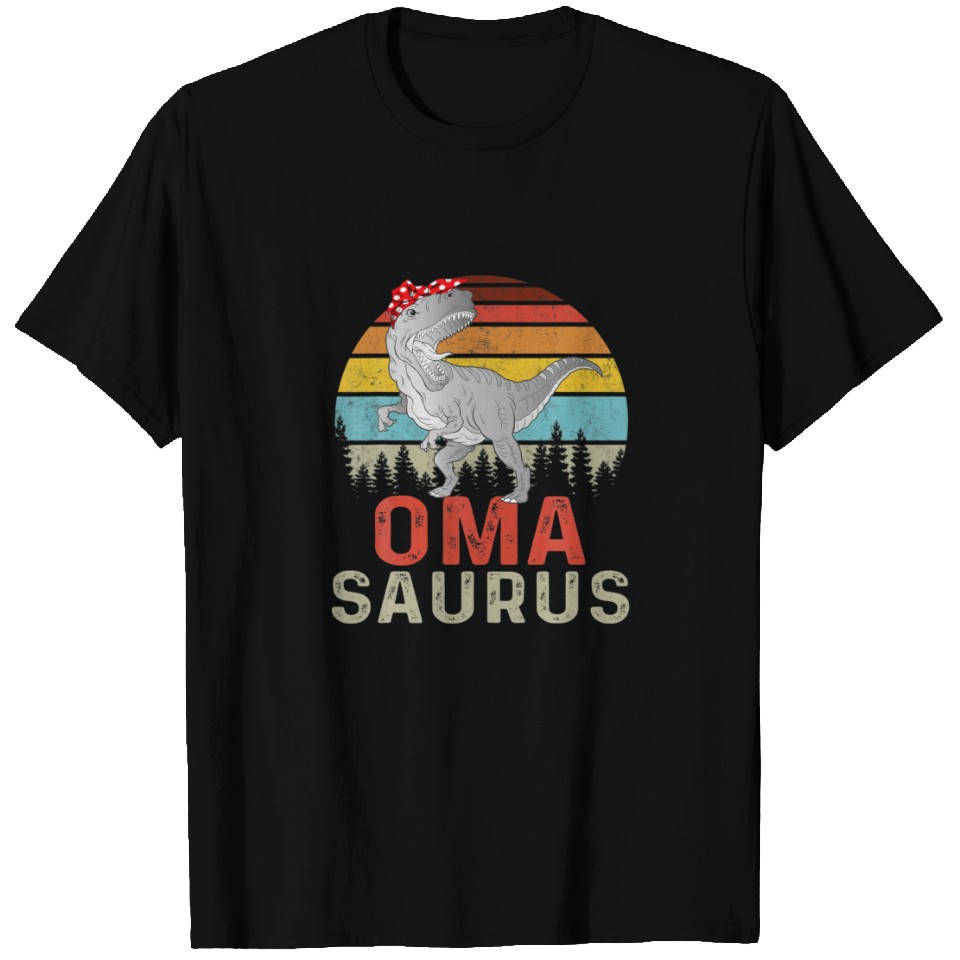 Omasaurus T Rex Dinosaur Family Matching Men Wo T-shirt | ID 12172149 ...