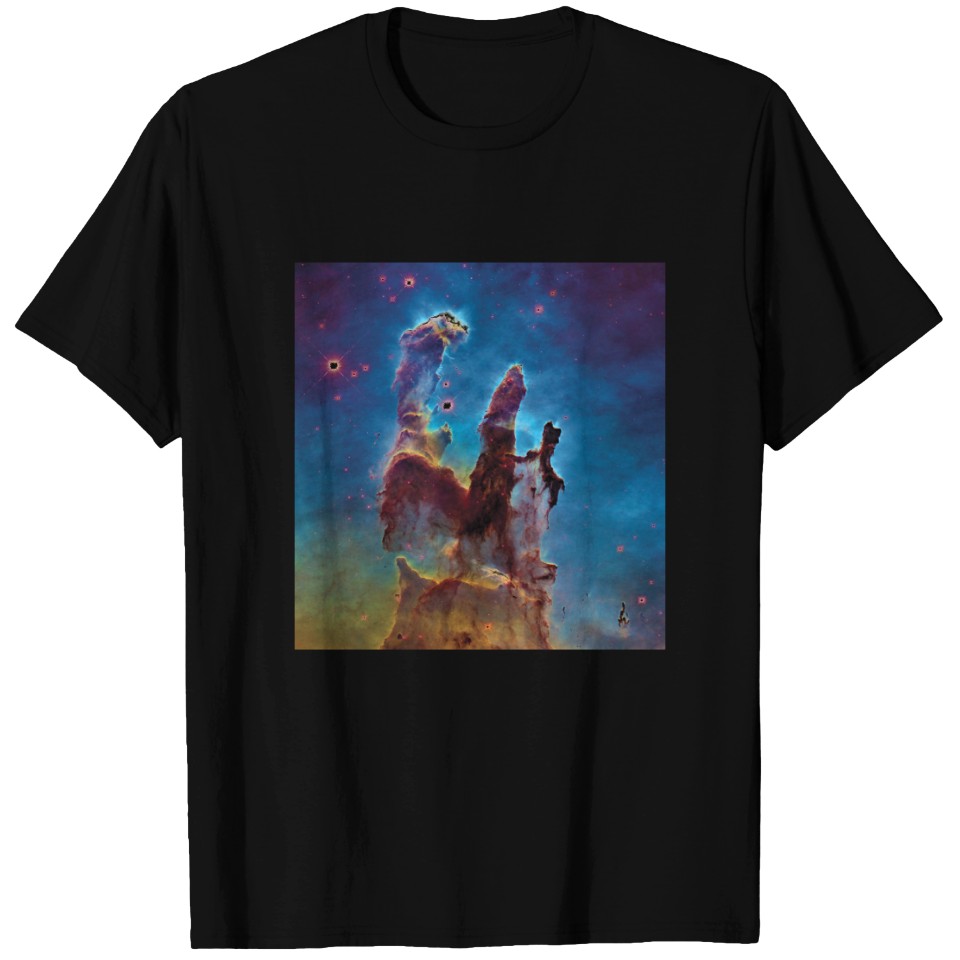 Pillars of Creation M16 Eagle Nebula Space Photo T-shirt | ID 12238176 ...