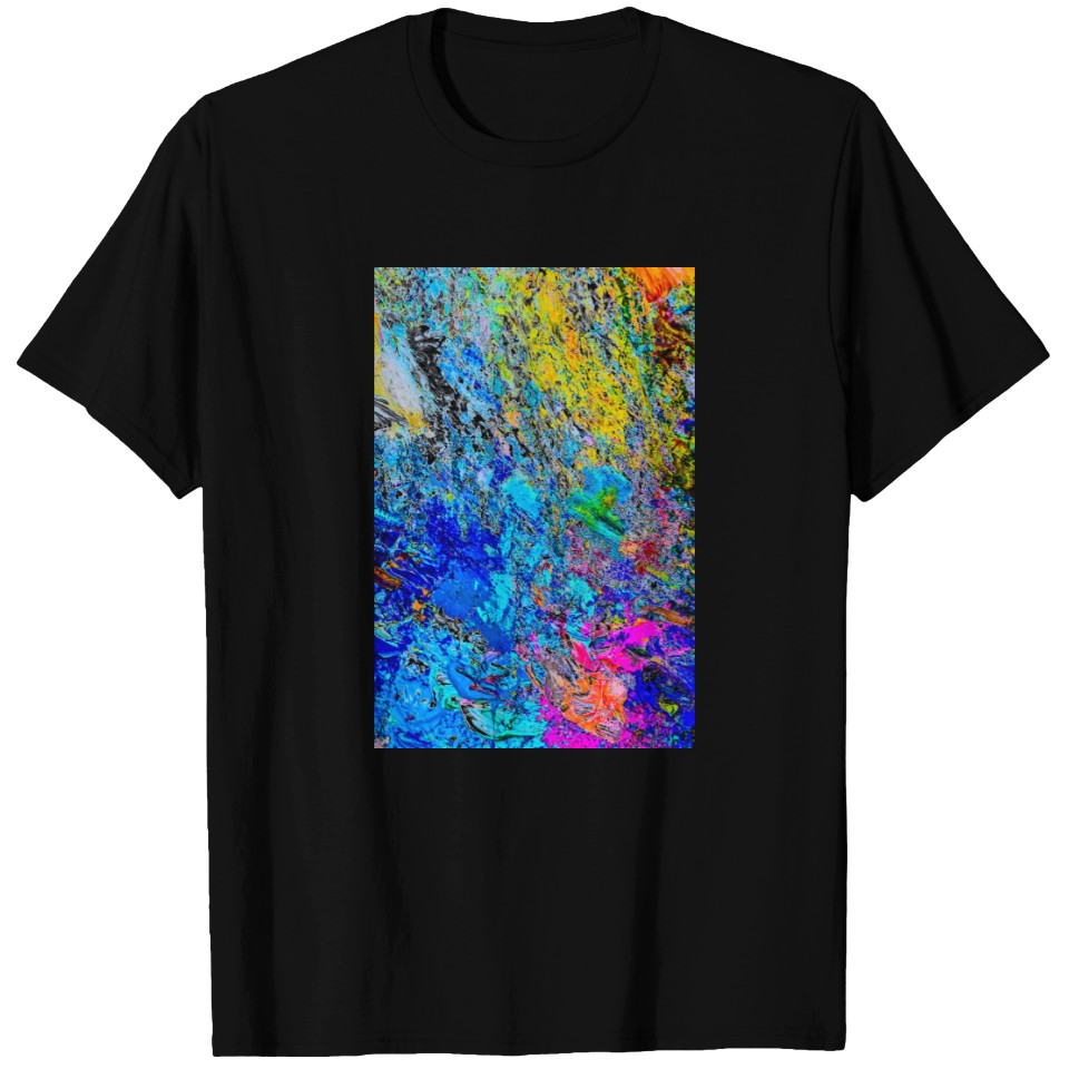 Art of color palette T-shirt | ID 12410567 by Ben Phillips | Printblur