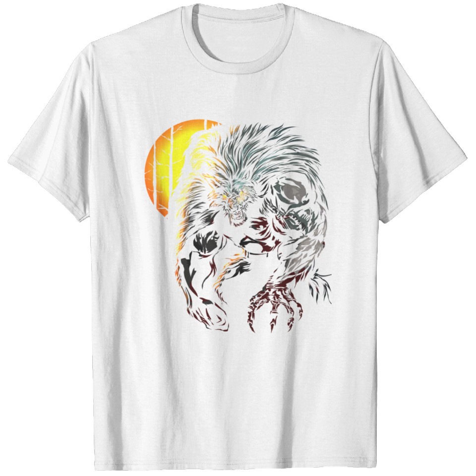 Werewolf Full Moon Lycan Mythology Easy Halloween T-shirt | 29% OFF ...
