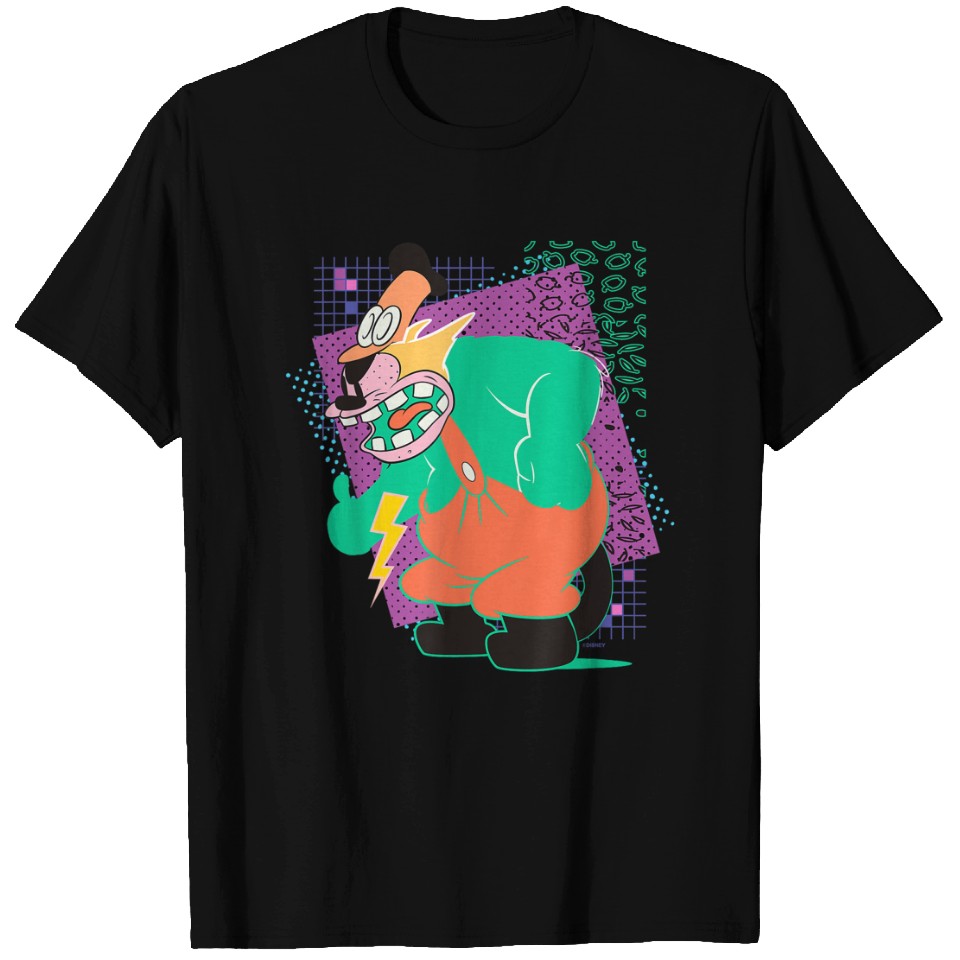 Disneys Villains Peg leg Pete Retro 90s Vivid Colors T-Shirts | ID ...