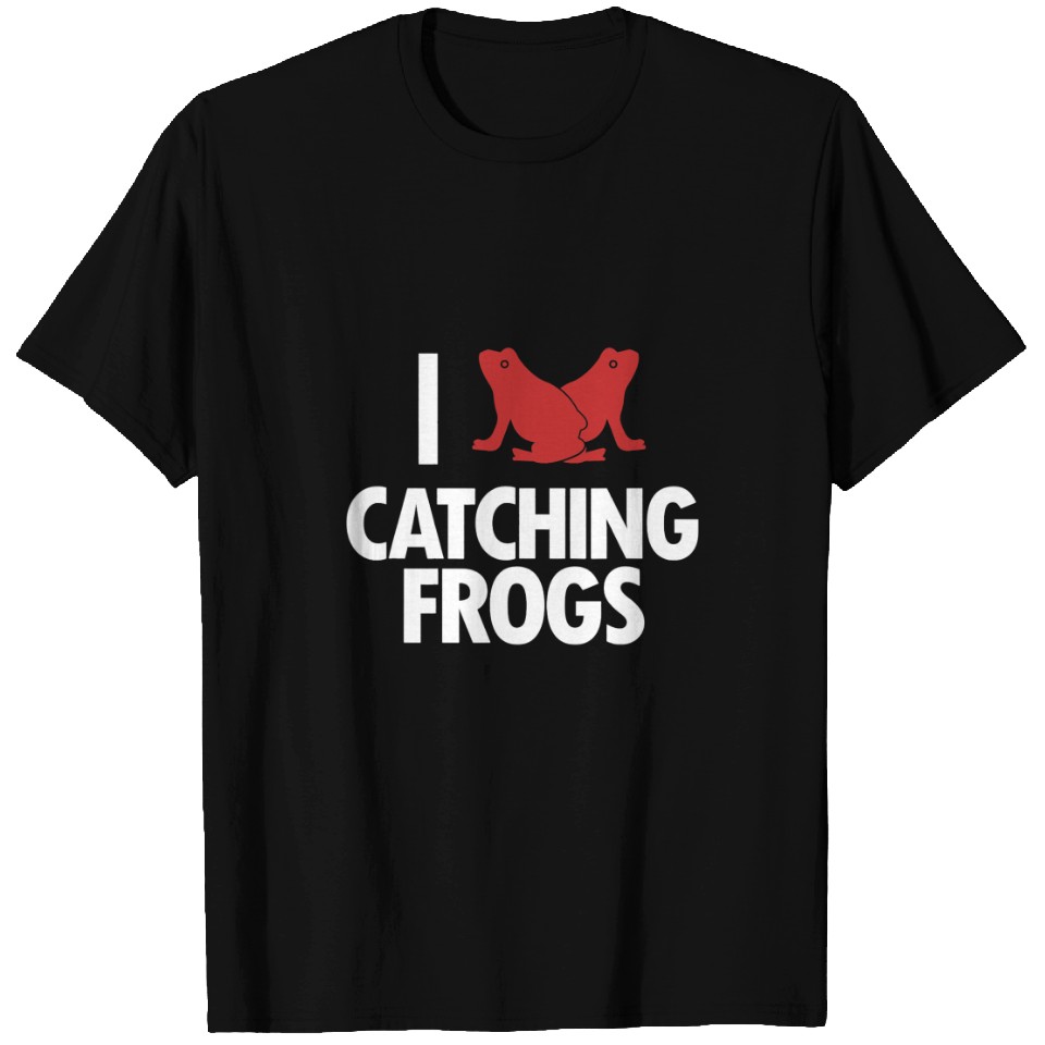 Frog Gift I Love Catching Frogs Gigging Hunter Bullfrog Frog Catching ...