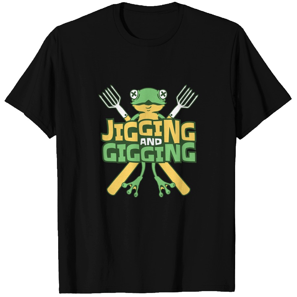 Frog Gift Jigging And Gigging Bullfrog Tadpoles Frog Catching 8 T ...