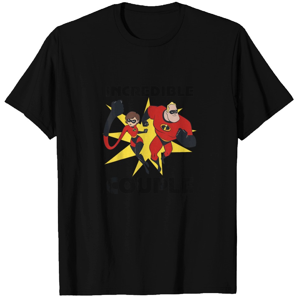 Disney Pixar Incredibles 2 Incredible Couple Duo T-Shirts | ID 21757171 ...