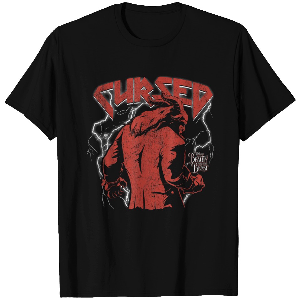 Disneyss Beauty The Beast Cursed Heavy Metal T-Shirts | ID 21809181 by ...