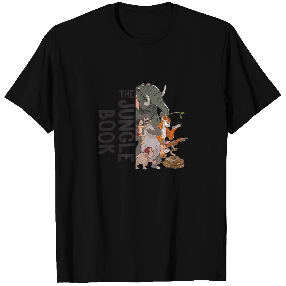 Disney The Jungle Book Split Image Group Poster T-Shirts | ID 21845058 ...