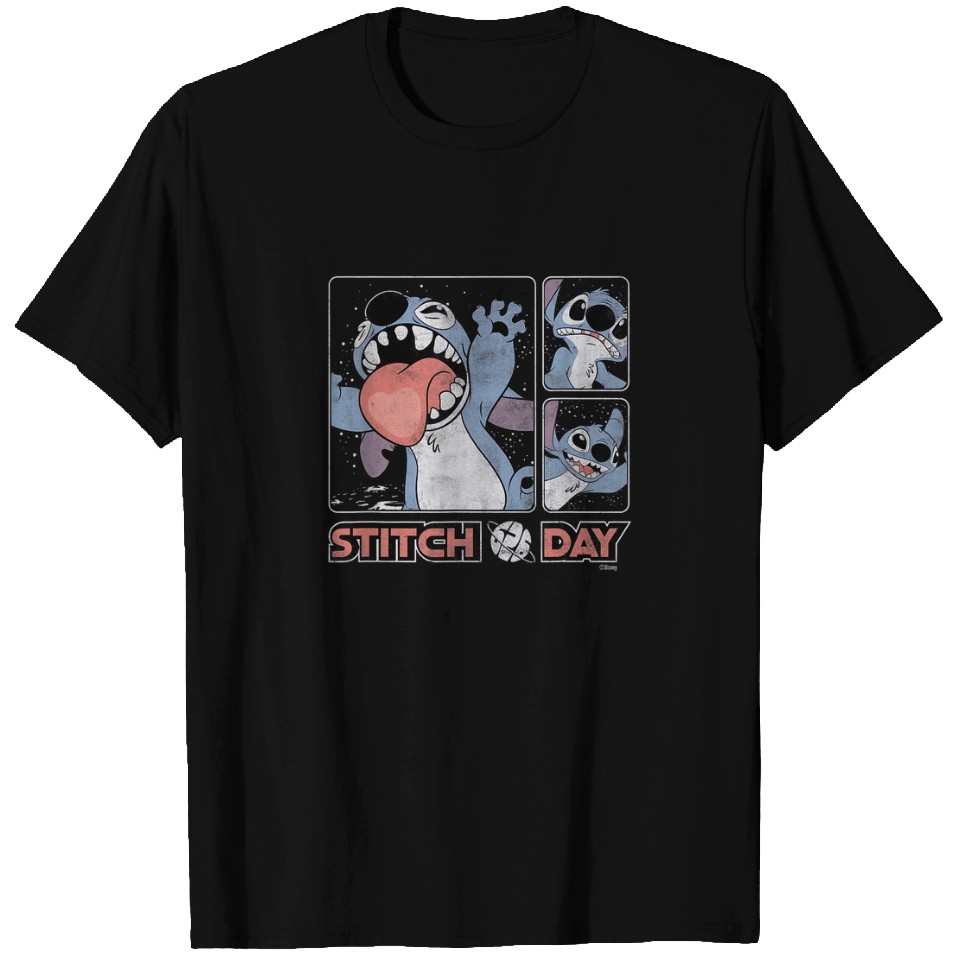 Disney Lilo Stitch 626 Stitch Day Silly Faces Di T-Shirts | ID 21944770 ...