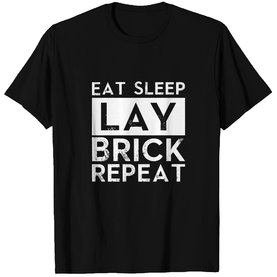 Bricklayer Bricks Eat Sleep Lay Brick Bricklayer Masons Masonry T ...