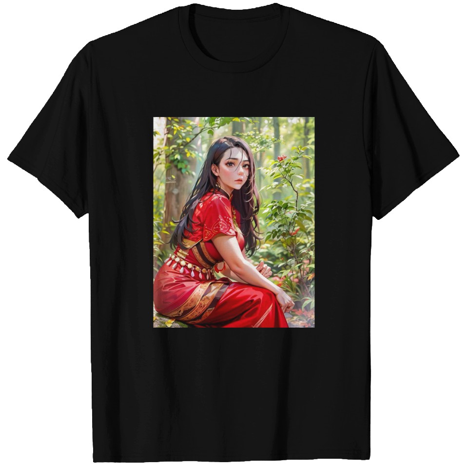 Japanese geisha woman Japan Japanese culture Sticker: Disney Mulan ...