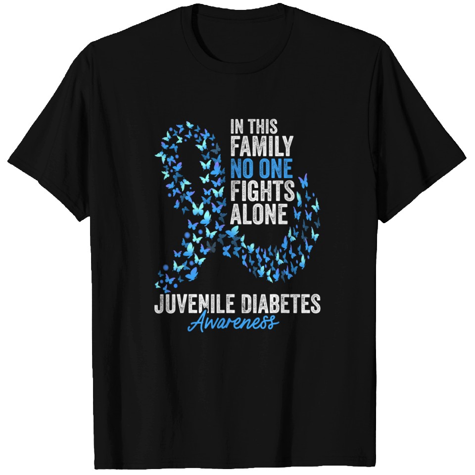 Diabetic Disease Juvenile diabetess Awareness Month Butterflies Blue ...
