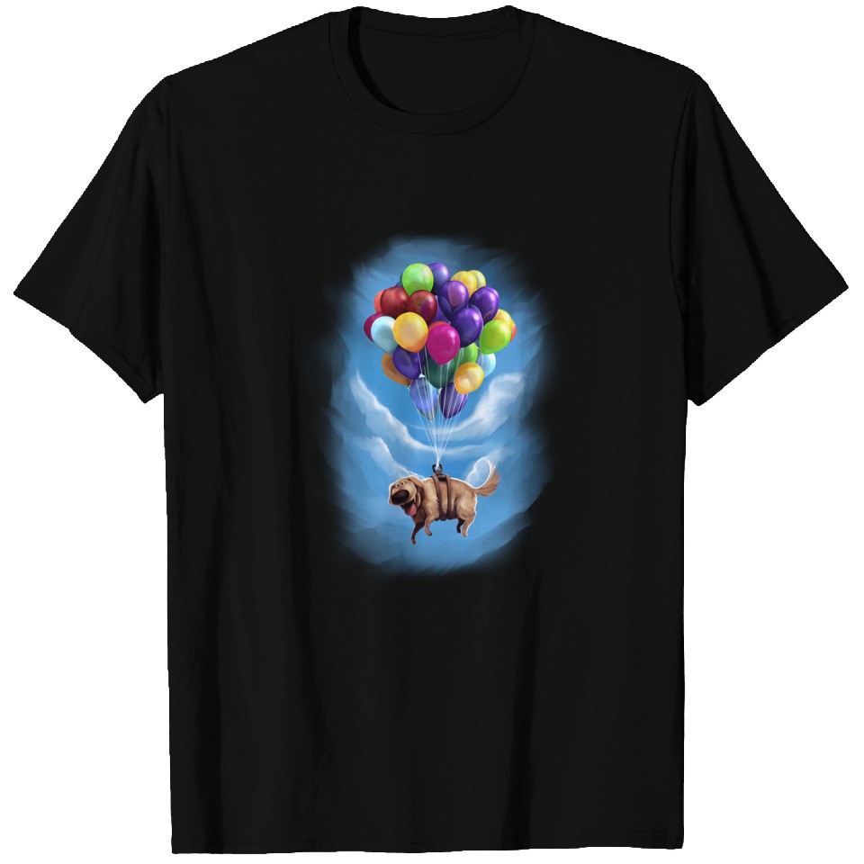 Disney Pixar Up Dug Balloon Floating T-Shirts | ID 22053648 by Chandra ...
