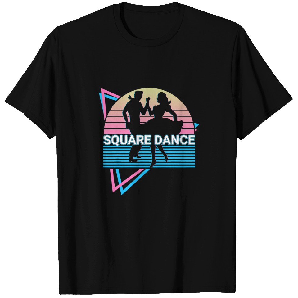 Square Dance Square Dancing Retro 1 T-Shirts | ID 20129932 by ...