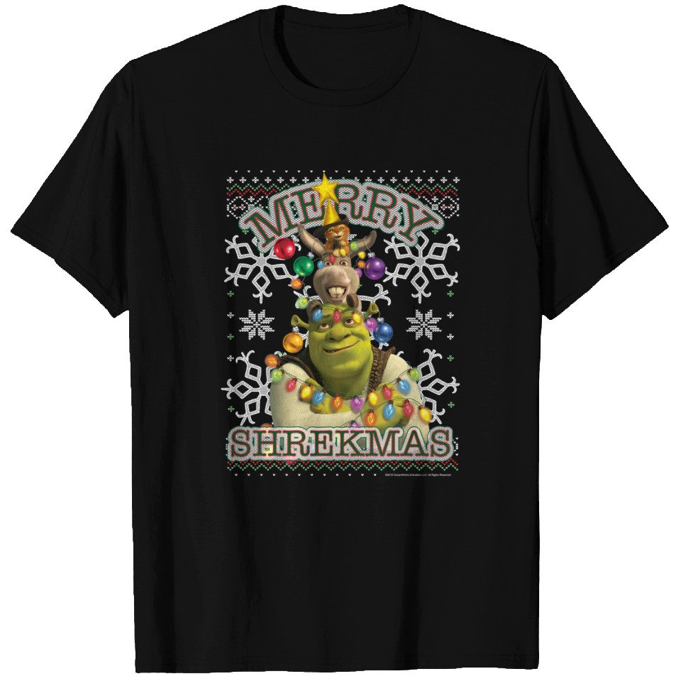 Shrek Merry Shrekmas Christmas Themed Portrait : Shrek Same Swamp ...