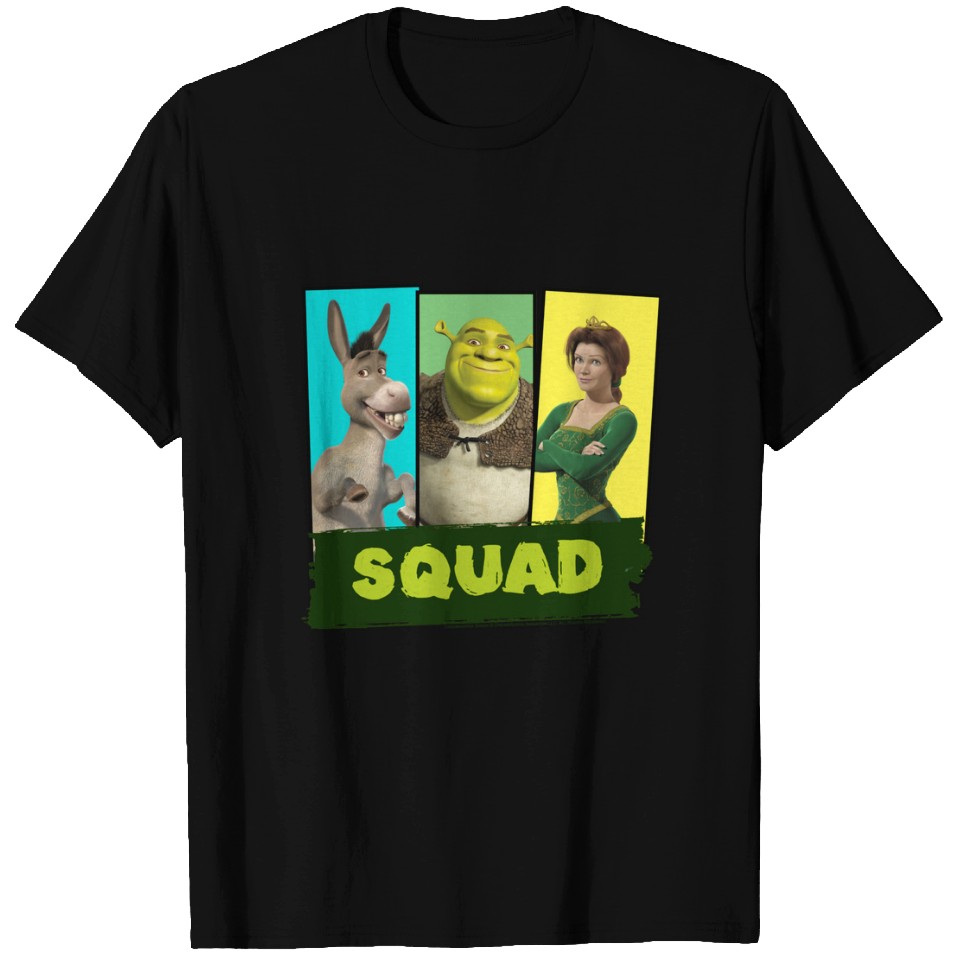 Shrek Squad Colorful Portrait Panels : Shrek Same Swamp Forever , Shrek ...