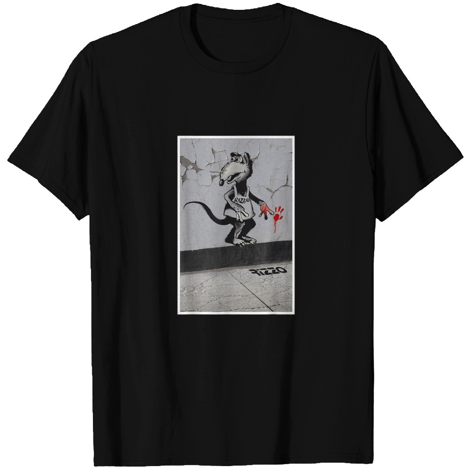 Disney The Muppets Rizzo Banksys Graffiti Inspir T-Shirts | ID 22325365 ...