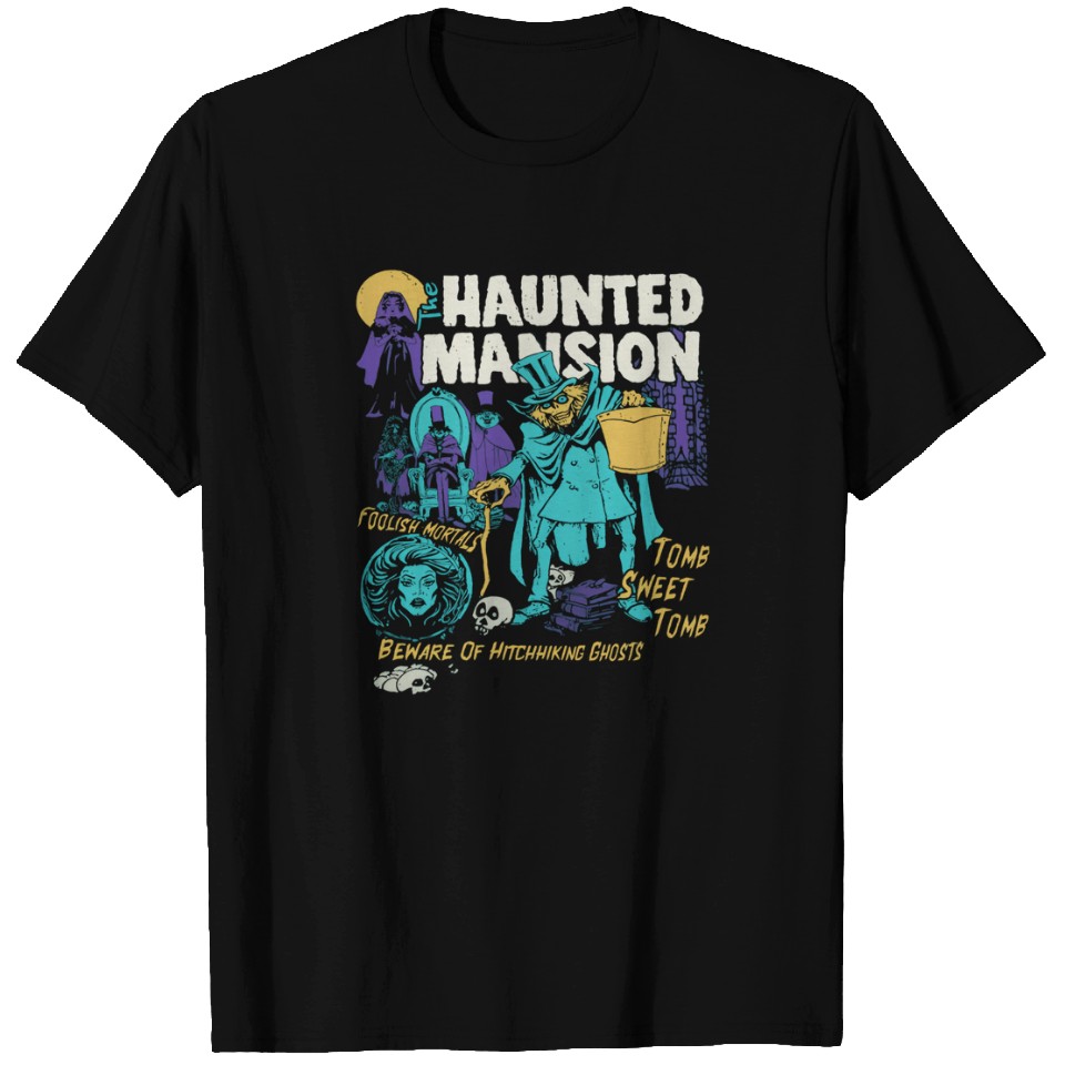 Vintage-Retro-The-Haunted-Mansion-Ghosts-Halloween-Disney-Spooky-Month ...