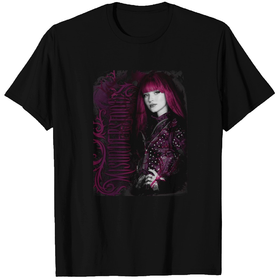 Disney Descendants 2 Mal Misunderstood Poster T-Shirts | ID 22974495 by ...