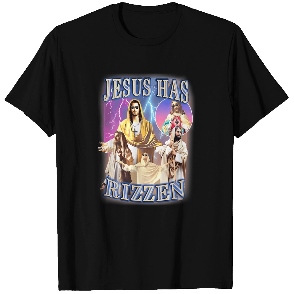 Jesus Has Rizzen On Back - He Is Rizzen Jesus Rizz : Bobs Burgers ...