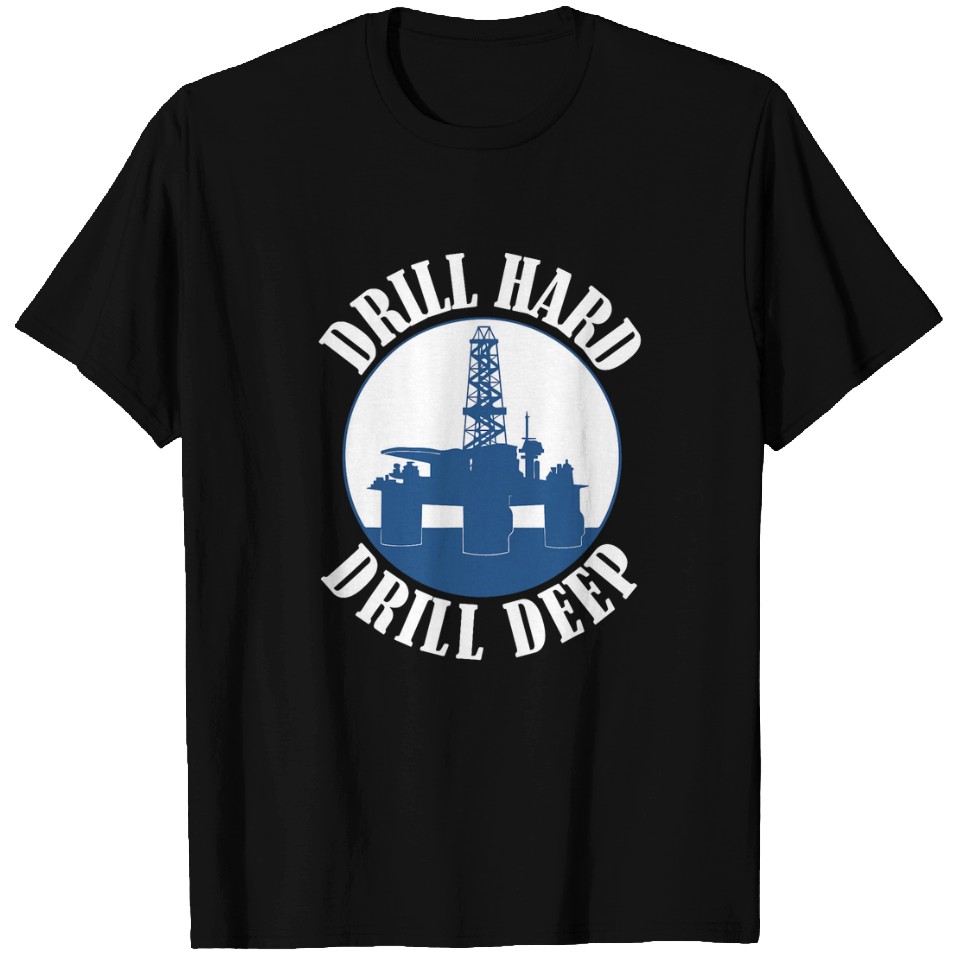 Oil Rig Team Roughneck Oilfield Drilling Oil Rig Worker 8 T-Shirts | ID ...