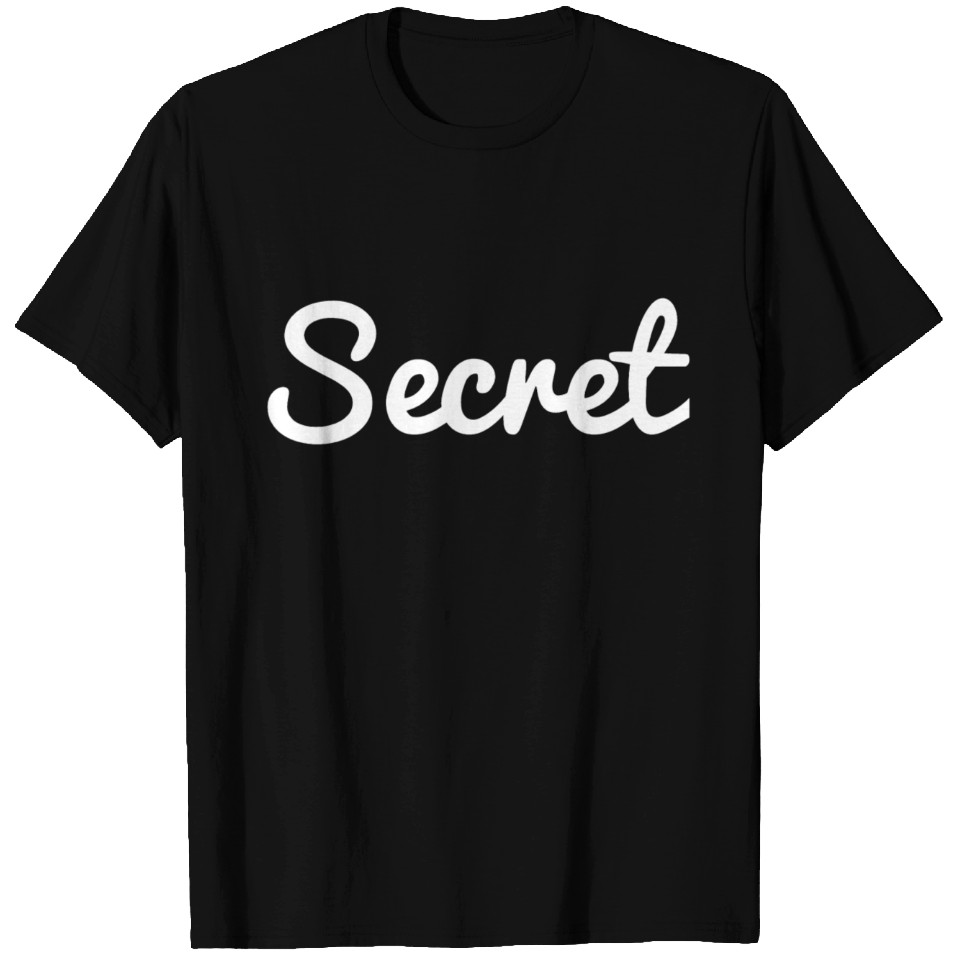 Secret T Shirts | ID 14233300 by Big Boi | Printblur