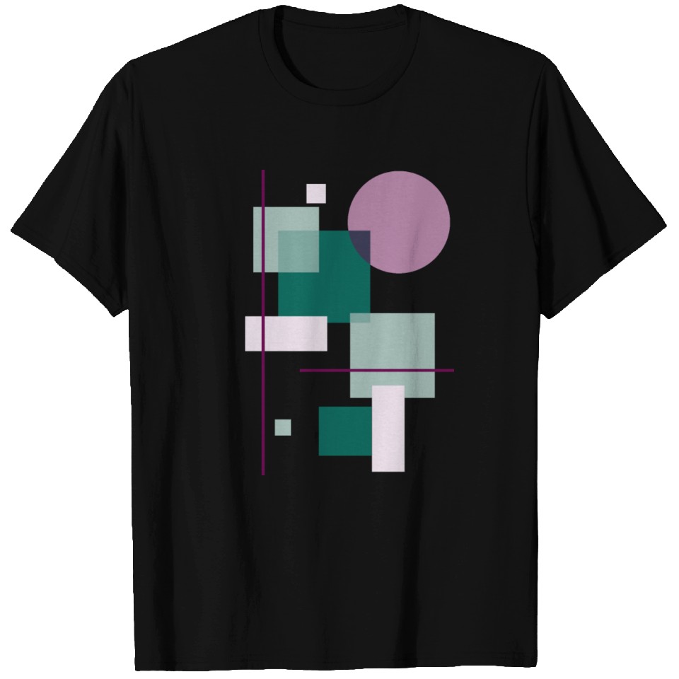 Squares, Rectangles and a Circle T Shirts | ID 14709760 by Loantruong ...