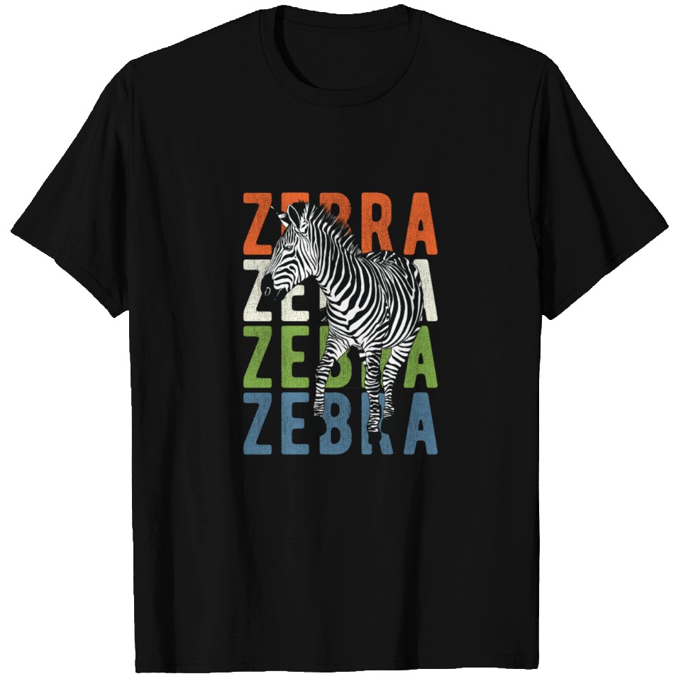 Animal Print - Zebra T Shirts | ID 14289540 by Big Boi | Printblur