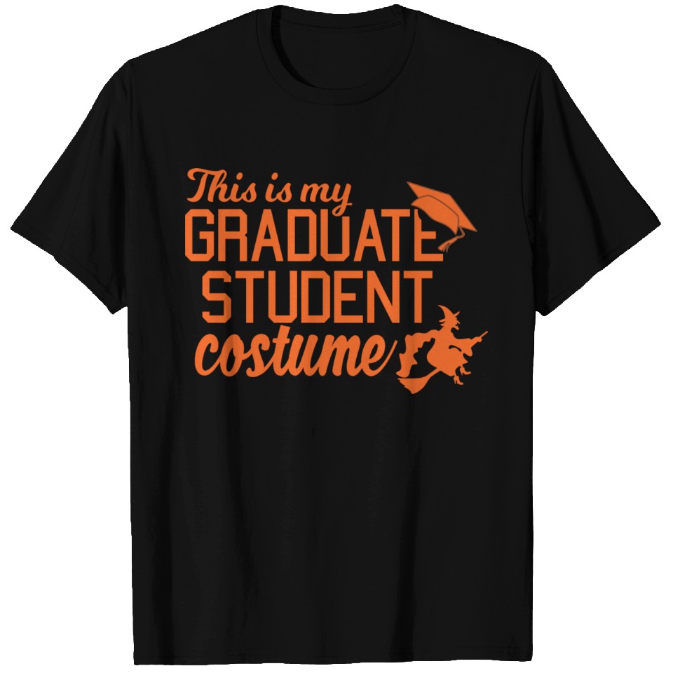 Funny Grad Student Costume For College Students T Shirts | ID 14453835 ...