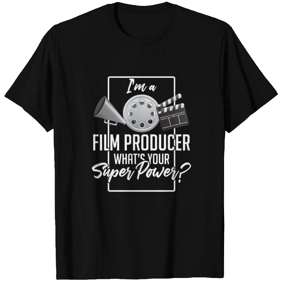 Film Producer Movie Scene Cinema Actor Gift Role T Shirts | ID 13472267 ...