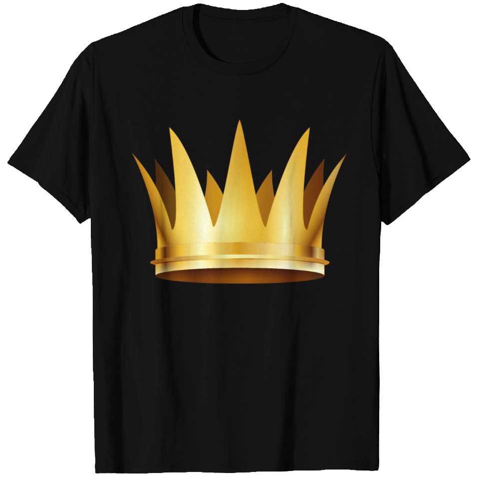 Vip king golden crown gold jewel cool vector image T Shirts | ID ...