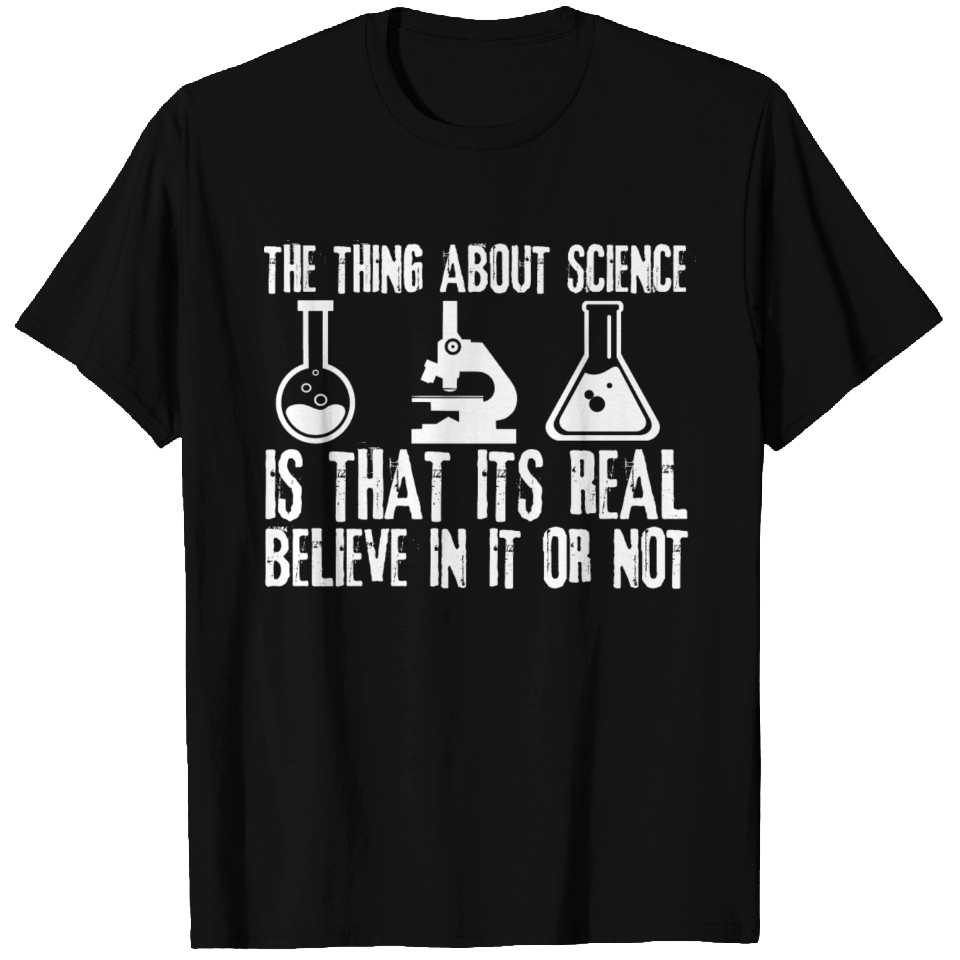The good thing about science T Shirts Design | ID 15261013 by Big Boi ...