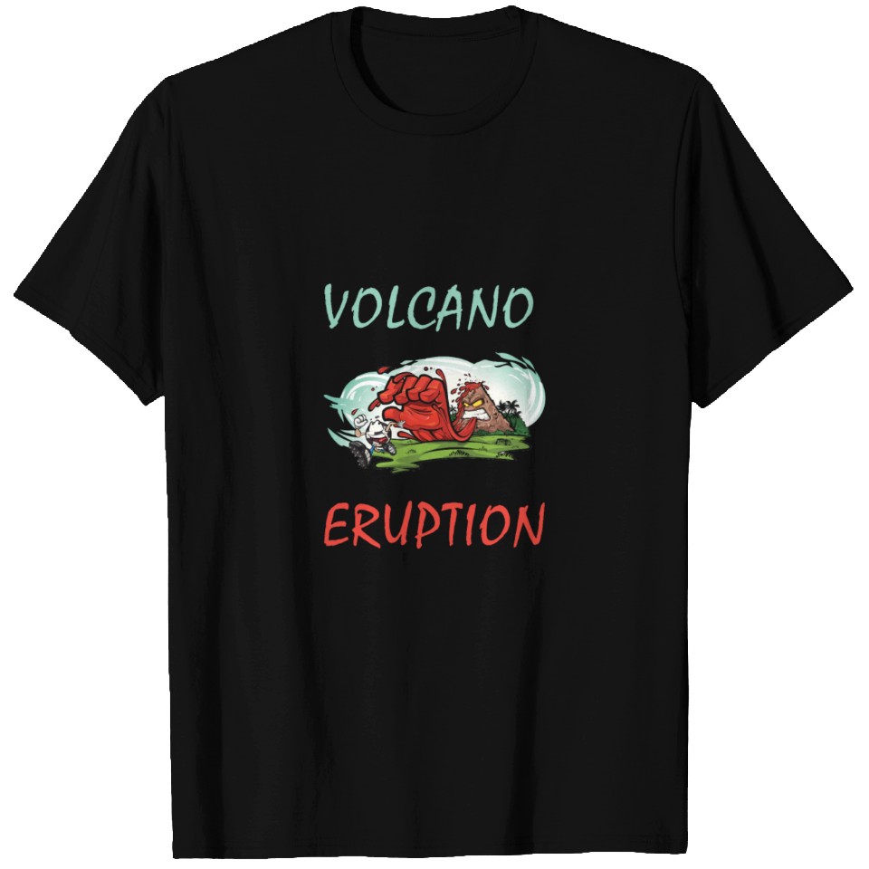 Volcano eruption T Shirts | ID 12918984 by Mai Hoài Nam | Printblur
