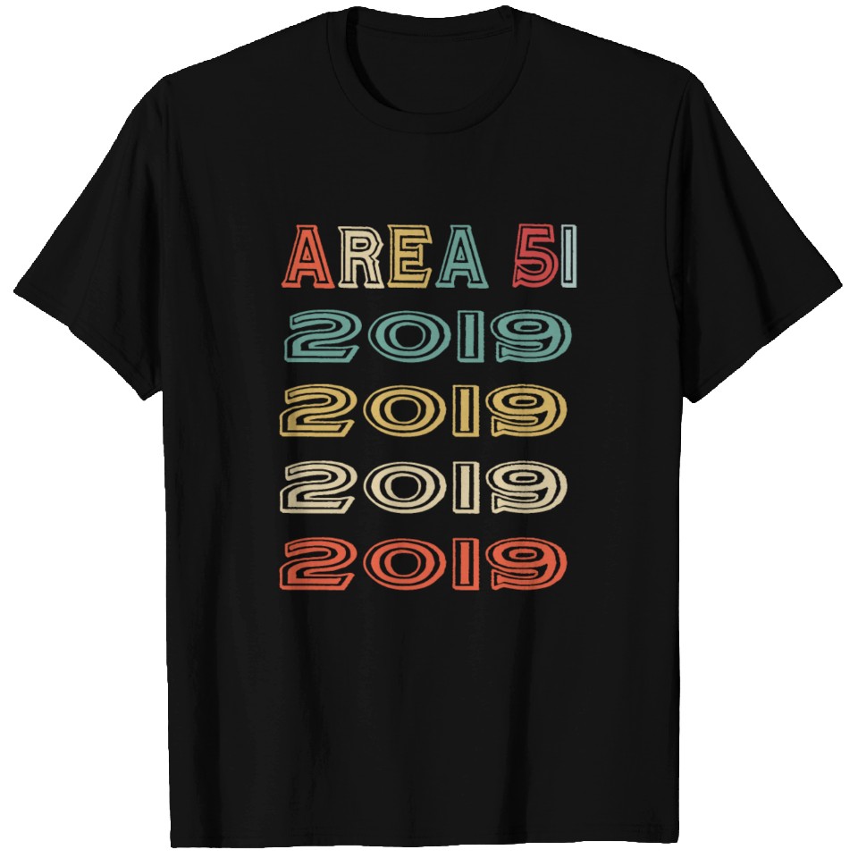 Retro Area 51 2019 T Shirts | ID 13068532 by Loantruong | Printblur
