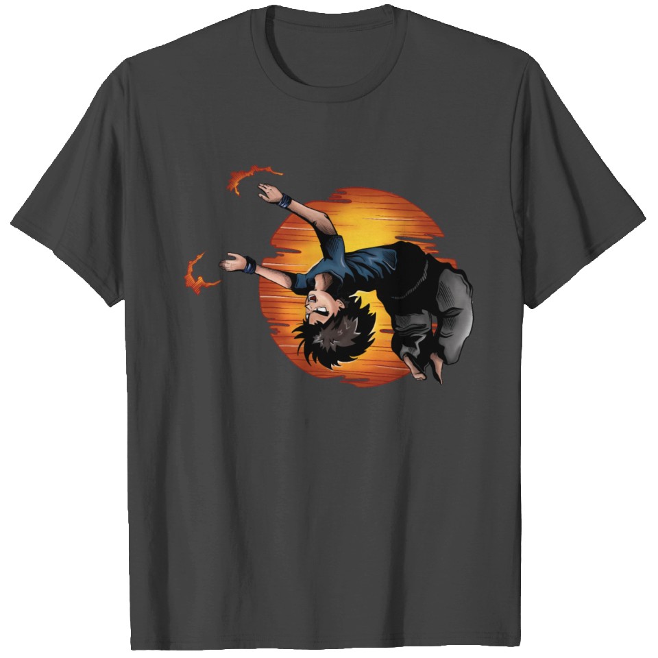 Backflip Anime Manga Character T Shirts
