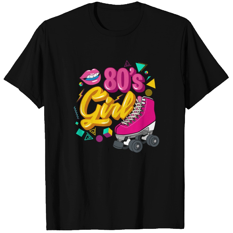 80s party outfit costume disguise 80s girl party T Shirts | ID 13792779 ...