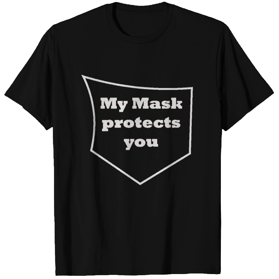 My Mask protects you T Shirts | ID 15183657 by Big Boi | Printblur