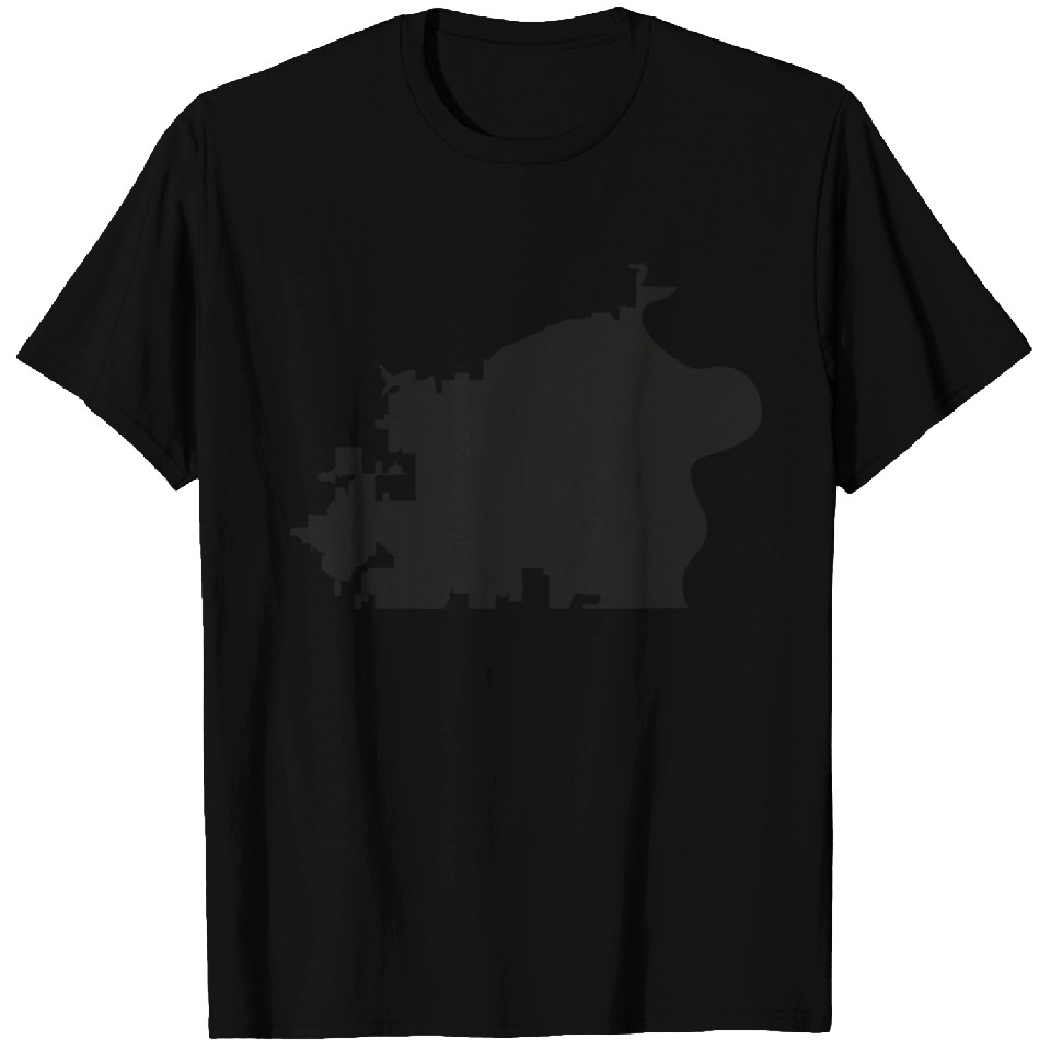 Omaha Nebraska city map black illustration T Shirts | ID 14211650 by ...