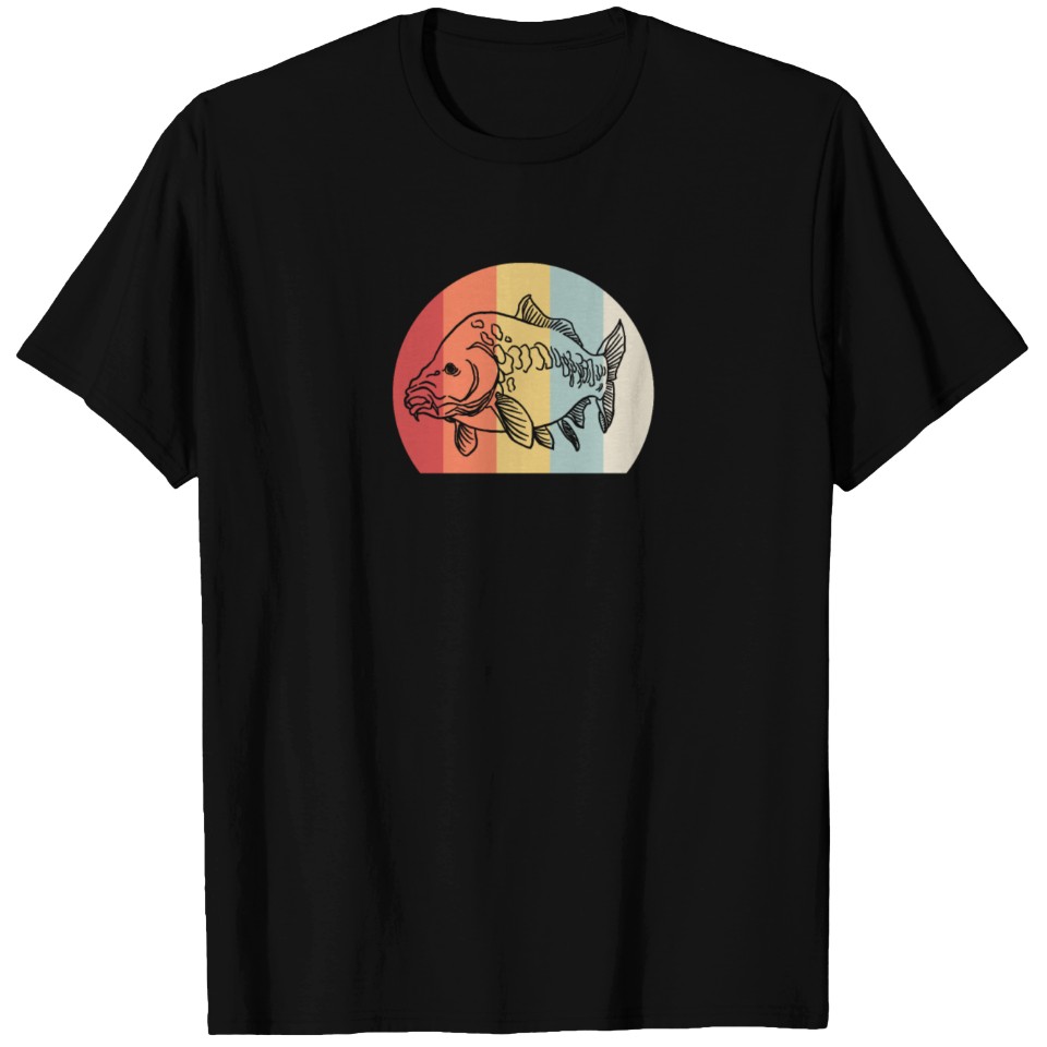 Vintage Fishing Carp Fish Fisherman T Shirts | ID 14074769 by Big Boi ...